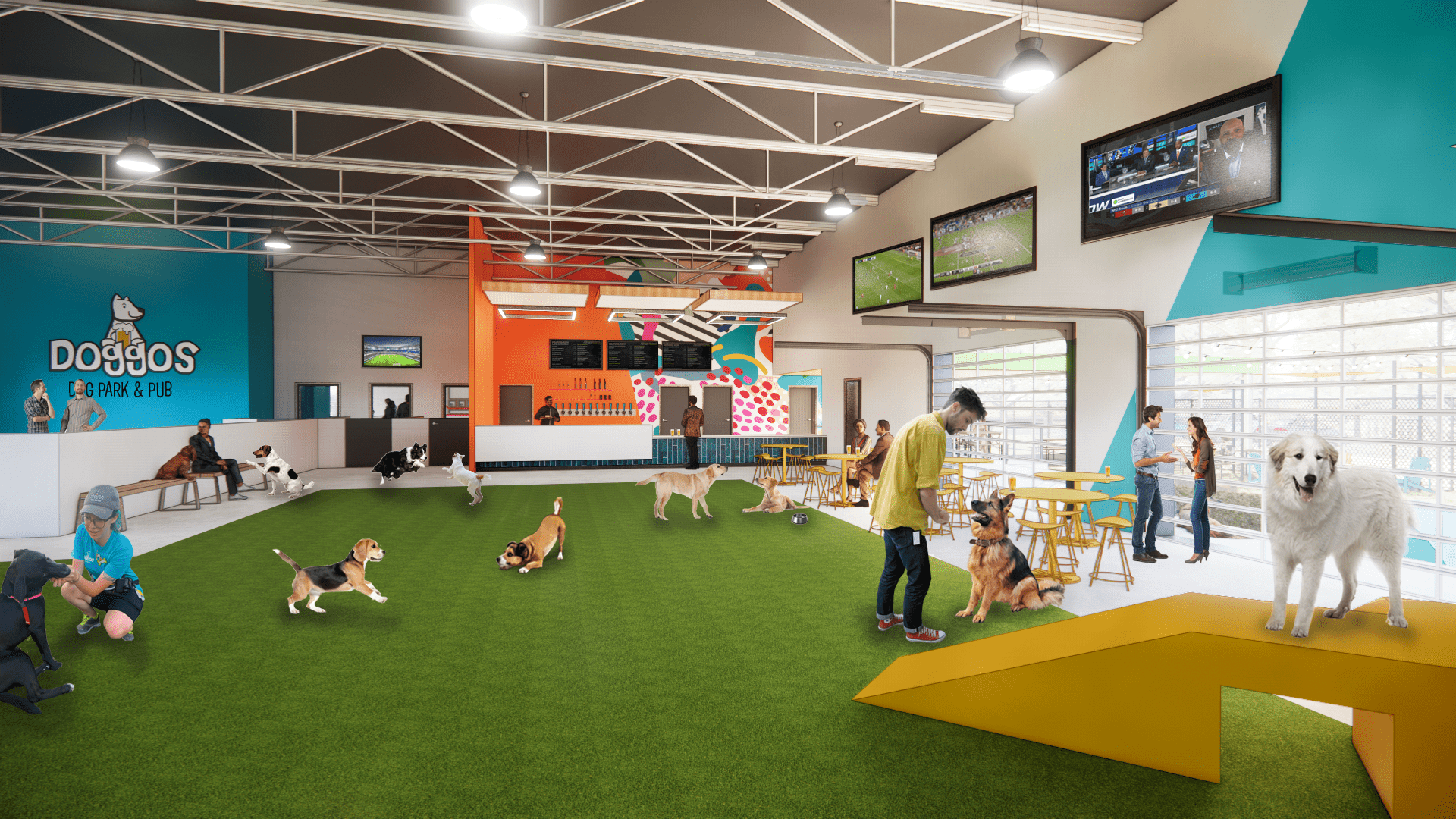 Locations - Doggos Dog Park and Pub