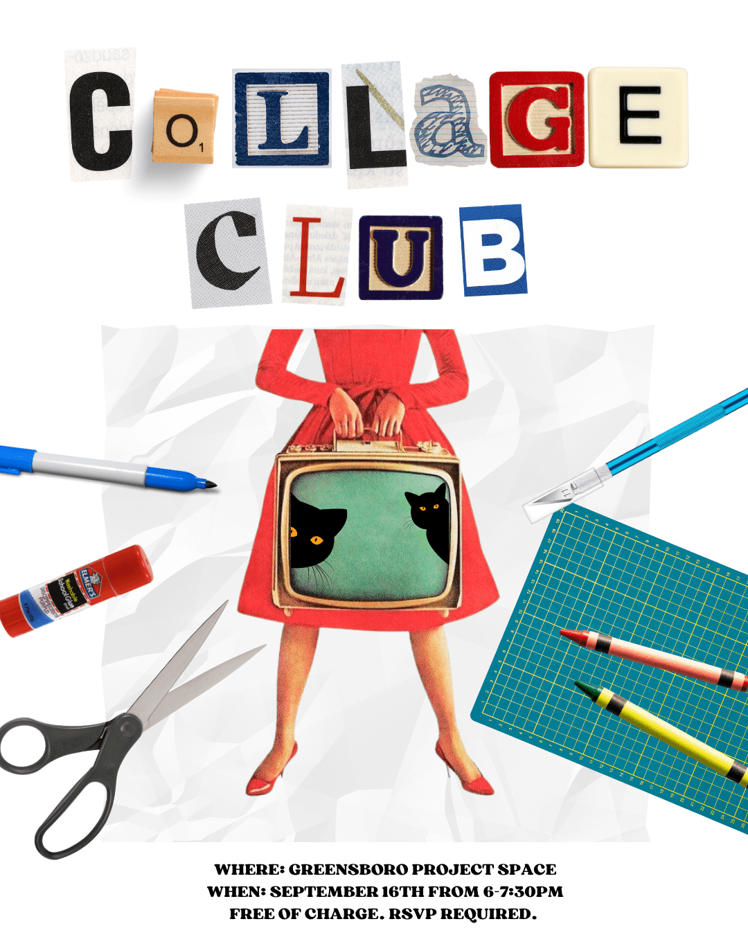 Collage Club - Greensboro Project Space